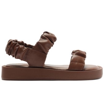 Papete Tiras Scrunchie Glória Marrom | Anacapri