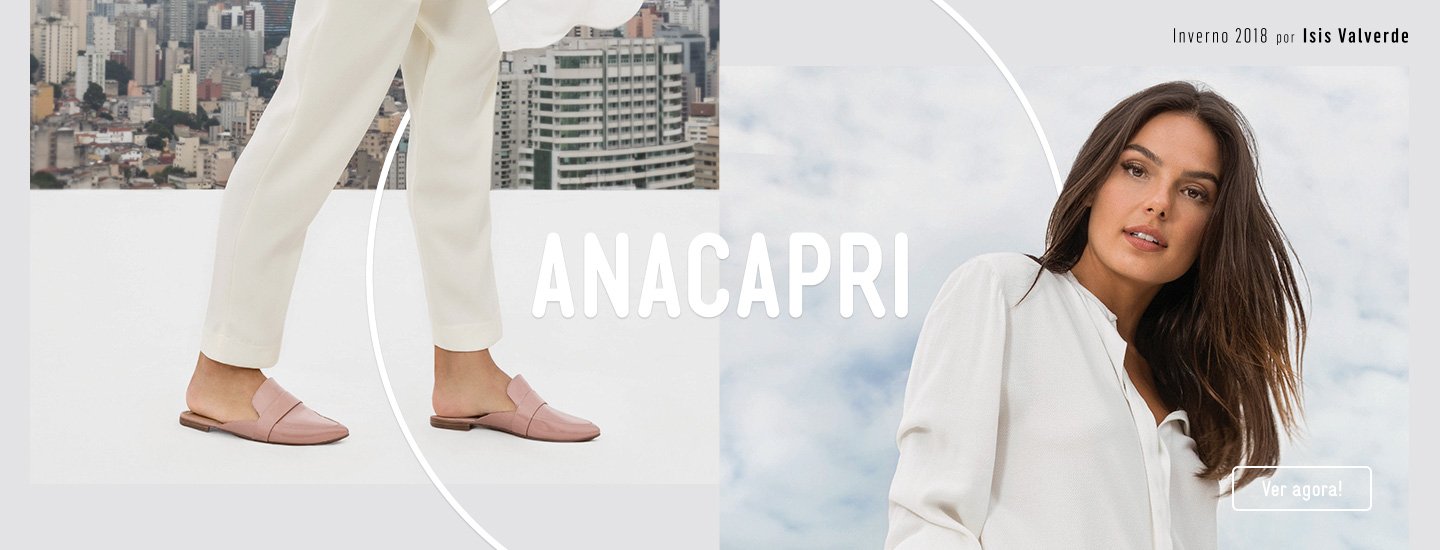 Sapatos, bolsas e acessórios ANACAPRI