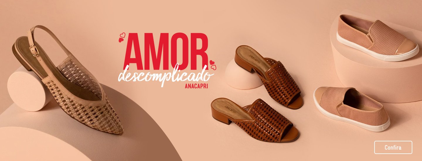 Sapatos, bolsas e acessórios ANACAPRI
